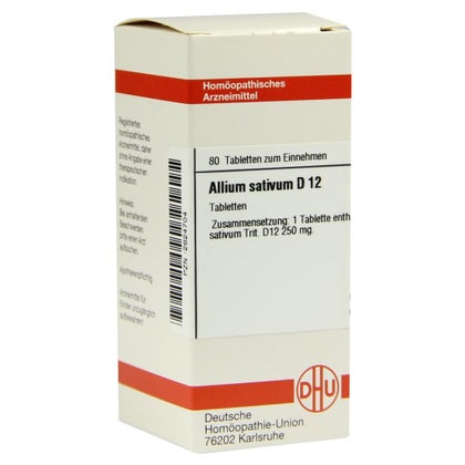 Allium Sativum D 12 Tabletten 80 St günstig kaufen | medpex