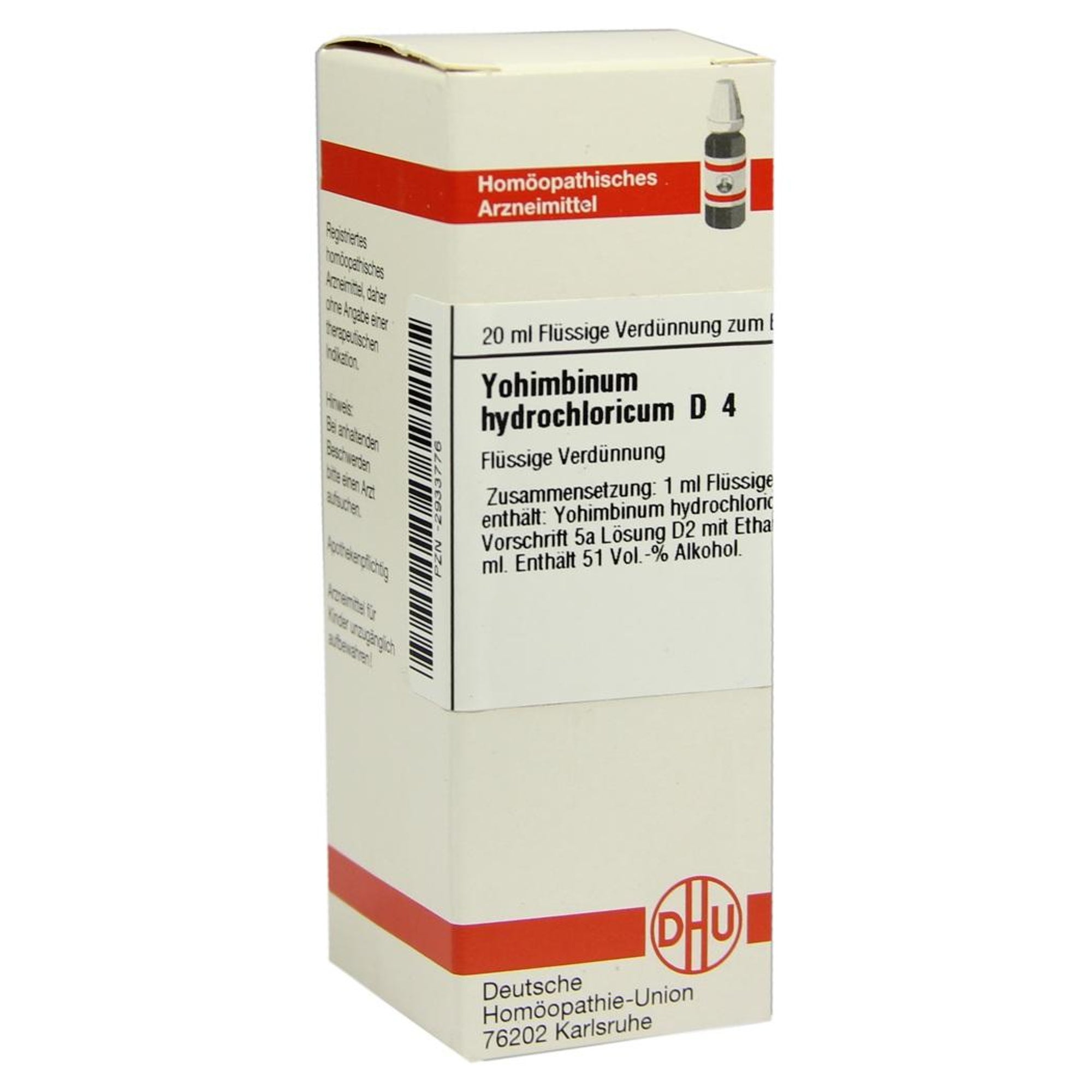YOHIMBINUM HYDROCHLORICUM D 4 Dilution kaufen | medpex