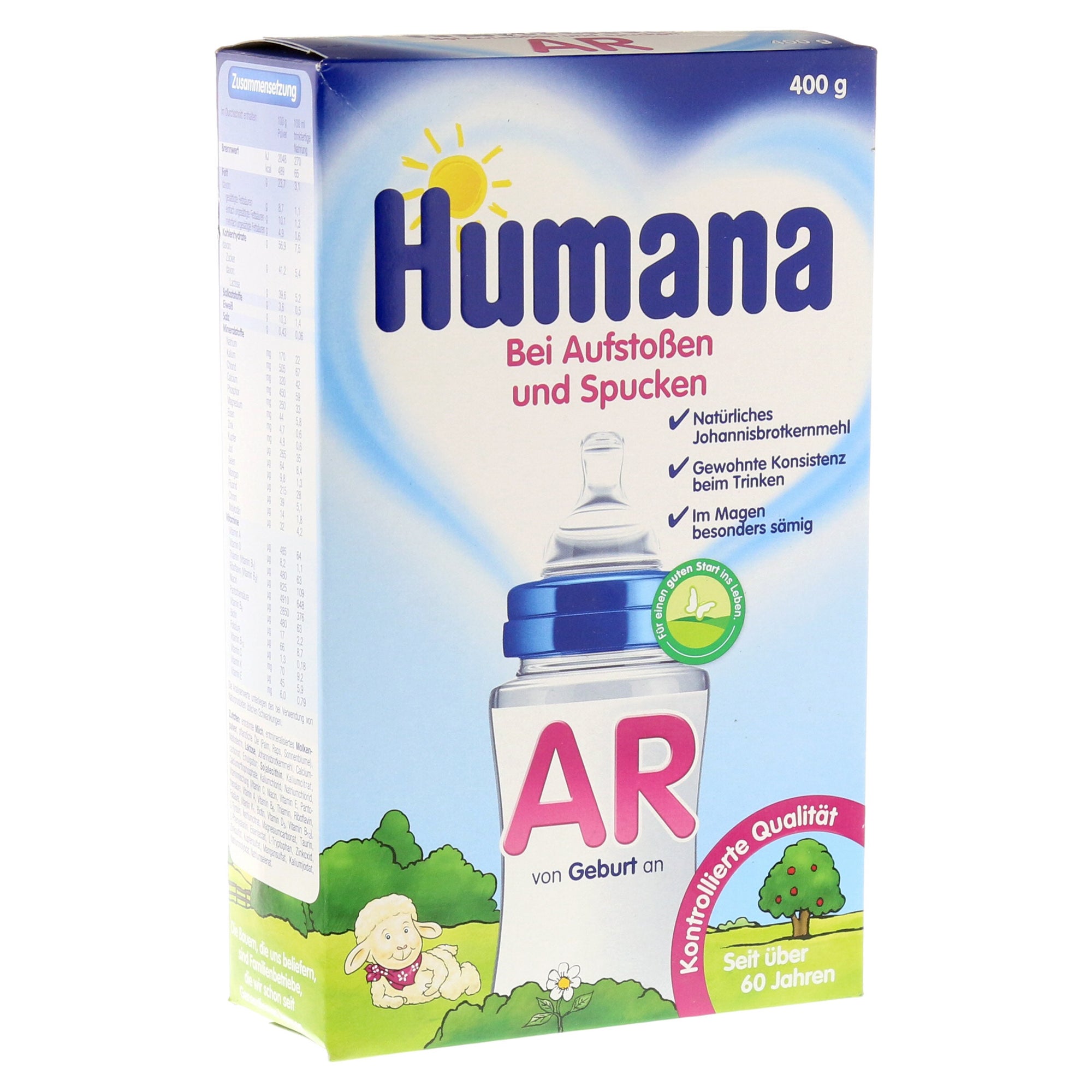 Erfahrungen zu HUMANA AR Pulver | medpex