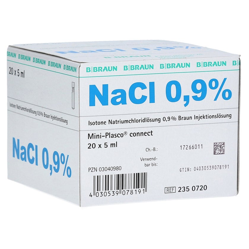Kochsalzlösung 0,9% Miniplasco connect 20X5 ml günstig kaufen | medpex