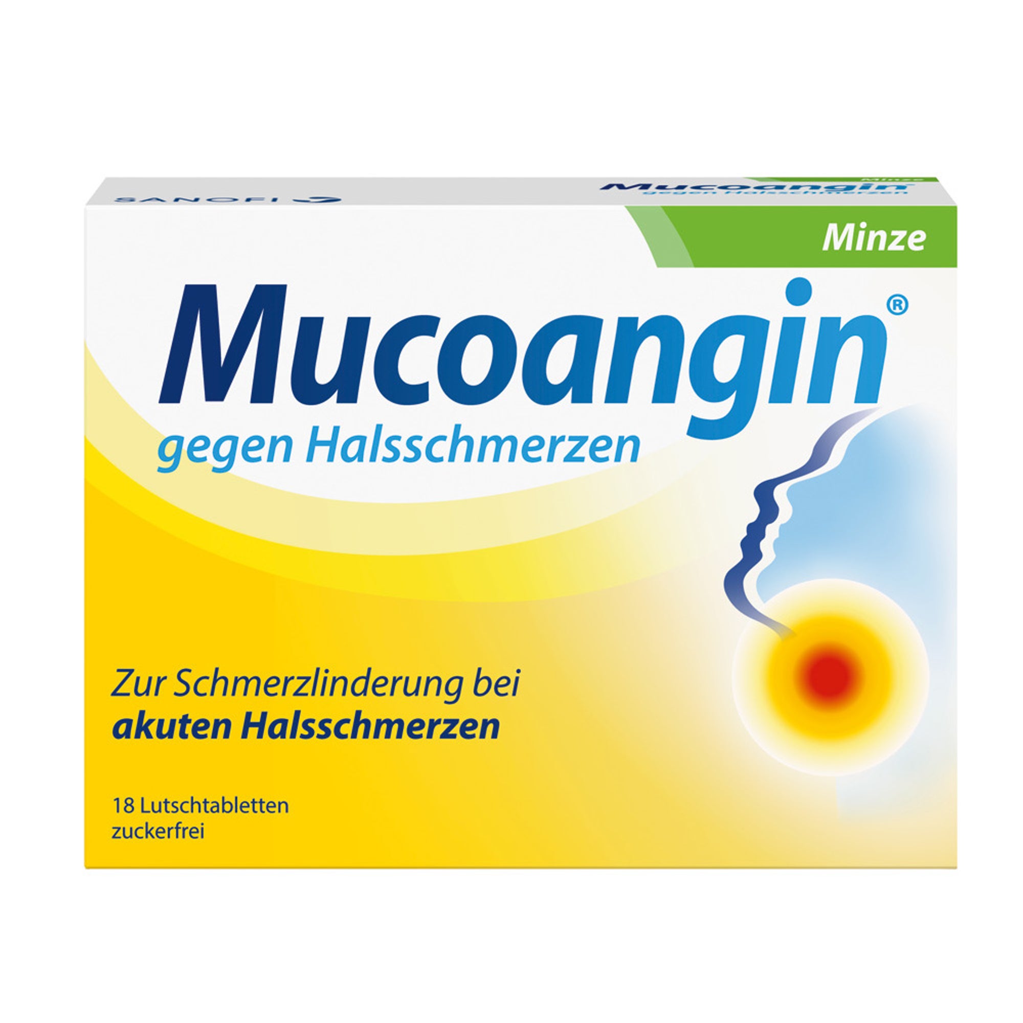 Mucoangin gegen Halsschmerzen Minze kaufen | medpex