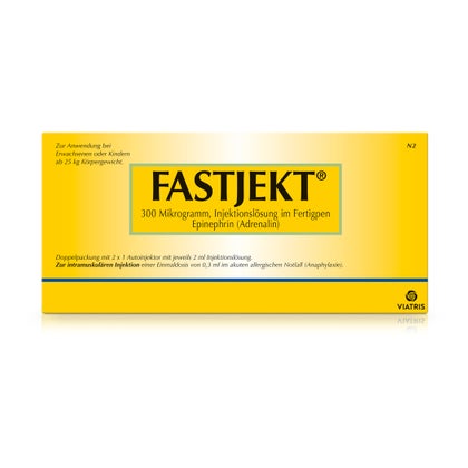 FASTJEKT 300 µg Autoinjektor Inj.-Lsg.im Fertigpen 2 St kaufen mit E ...