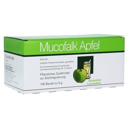 Mucofalk Apfel Granulat Beutel 100 St günstig kaufen | medpex