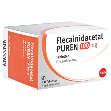 Flecainidacetat Puren 100 mg Tabletten 100 St kaufen mit E-Rezept | medpex