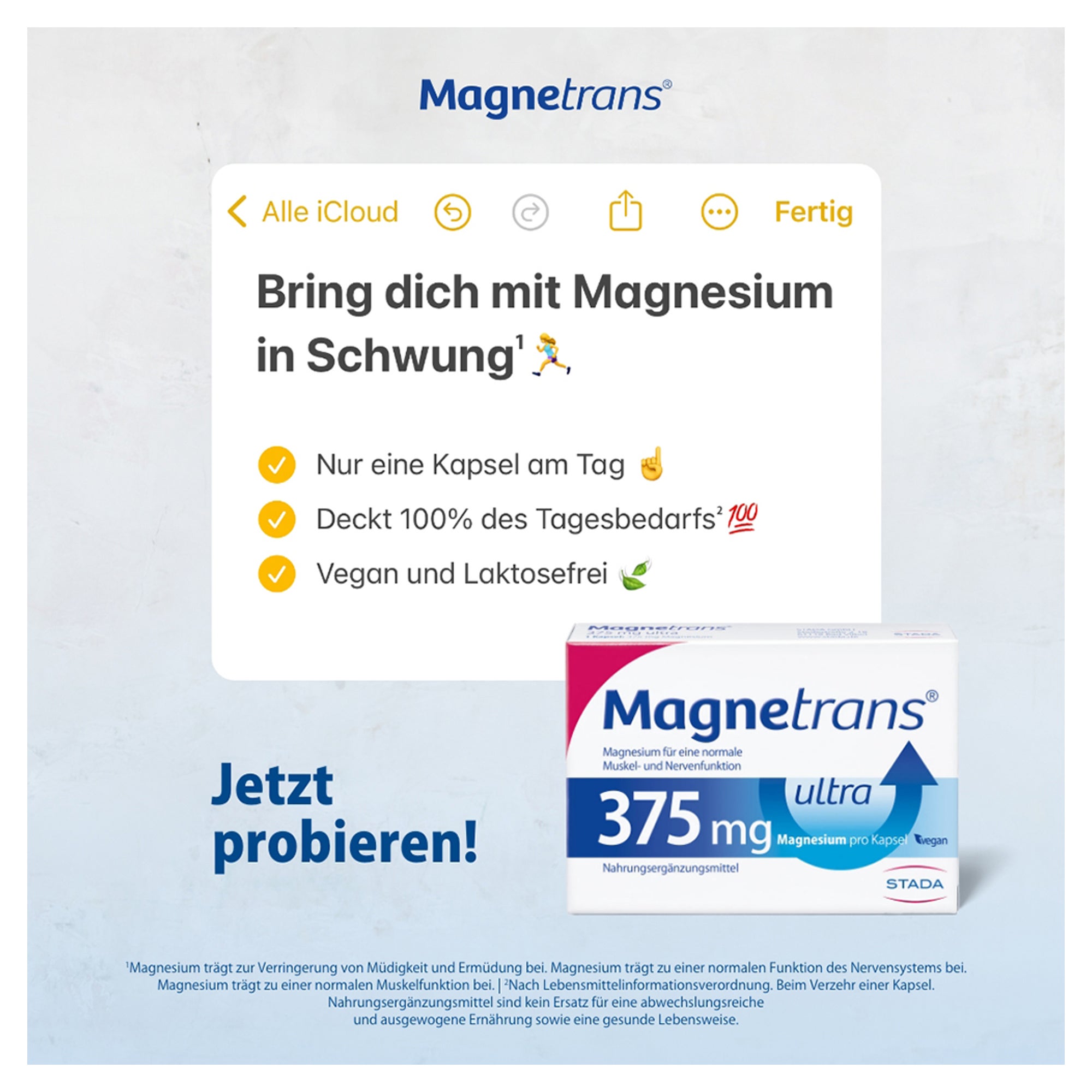 MAGNETRANS 375 mg ultra Kapseln online kaufen | medpex