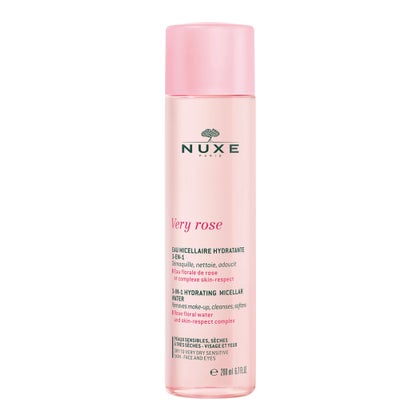 NUXE Very Rose 3-in-1 feuchtigkeitsspendendes Mizellenwasser 200 ml ...