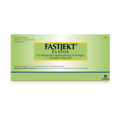 FASTJEKT Junior Autoinjektor Inj.-Lsg.im Fertigpen 2 St kaufen mit E ...