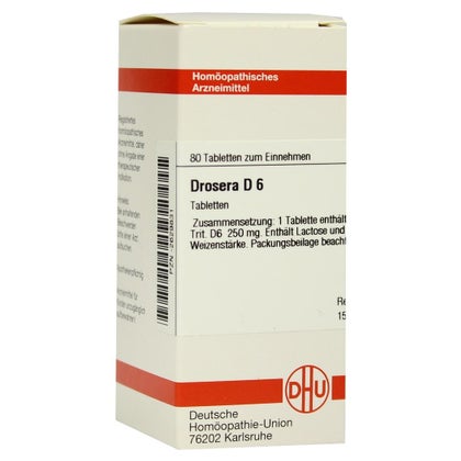 Drosera D 6 Tabletten 80 St günstig kaufen | medpex