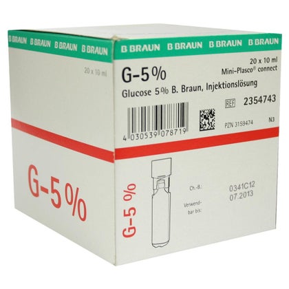 Glucose 5% B.braun Mini Plasco connect I 20X10 ml günstig kaufen | medpex