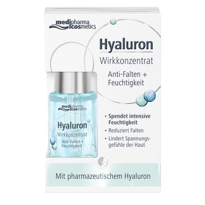 Medipharma Hyaluron Wirkkonzentrat Anti-Falten + Feuchtigkeit 13 ml ...