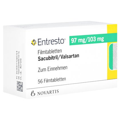 Entresto 97 Mg/103 mg Filmtabletten 56 St kaufen mit E-Rezept | medpex