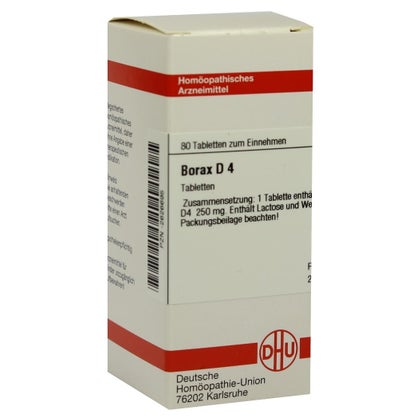 Borax D 4 Tabletten 80 St günstig kaufen | medpex