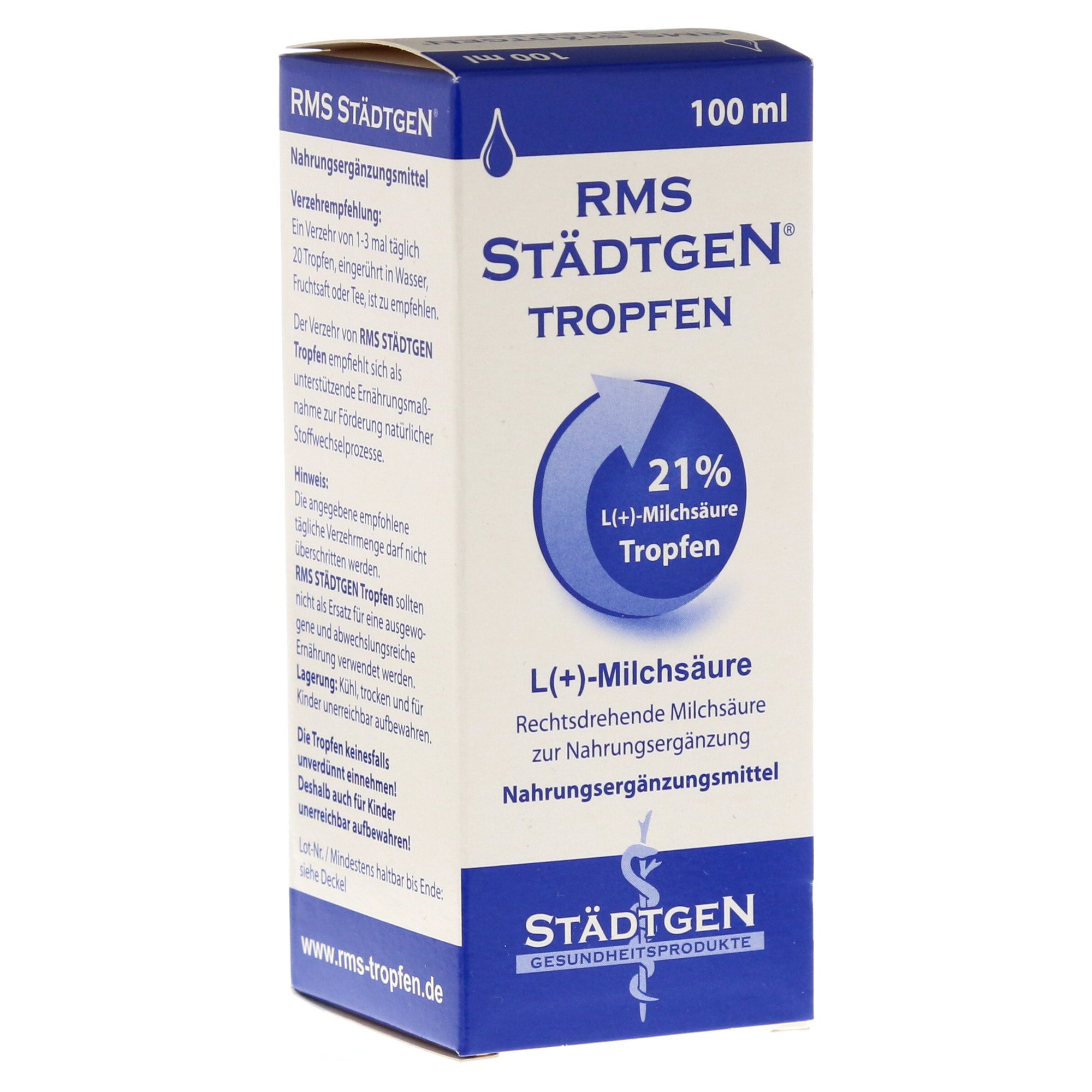 Erfahrungen zu RMS Städtgen Tropfen | medpex