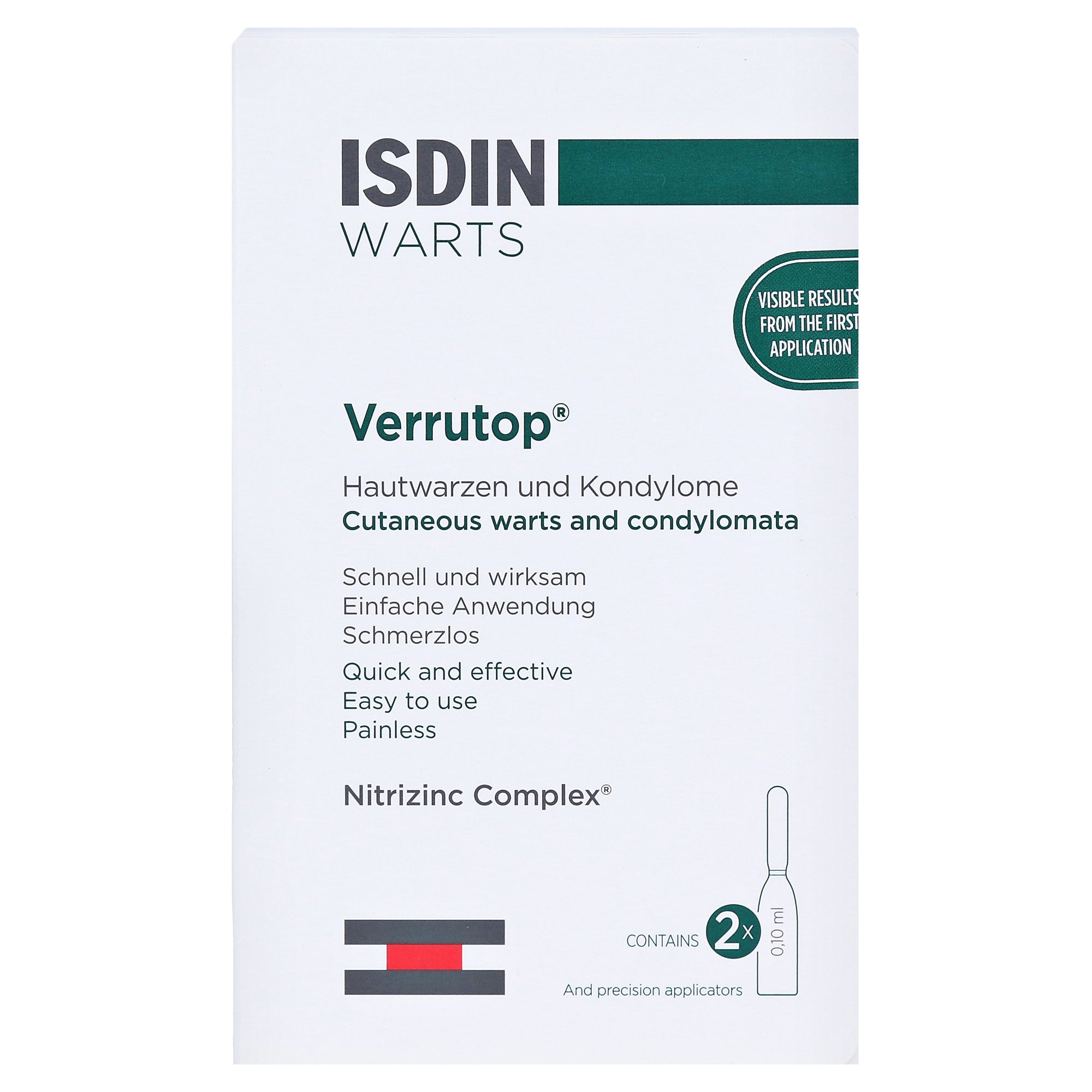 ISDIN Verrutop Warzen Ampullen online kaufen | medpex