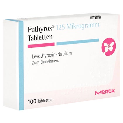 Euthyrox 125 Mikrogramm Tabletten 100 St kaufen mit E-Rezept | medpex