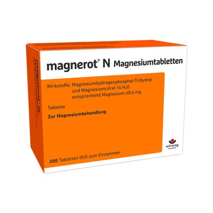 magnerot N Magnesiumtabletten 200 St günstig kaufen | medpex