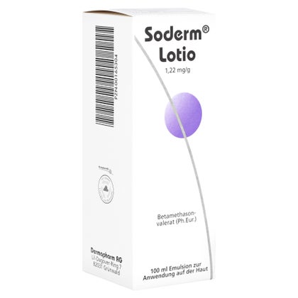 Soderm Lotio 1,22 mg/g 100 ml kaufen mit E-Rezept | medpex