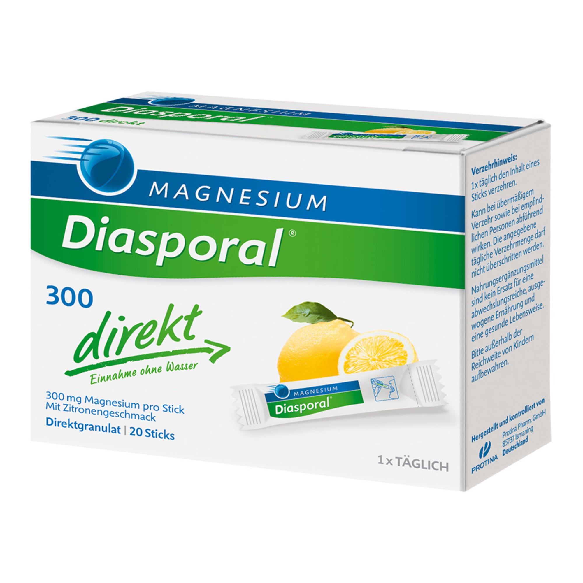 Magnesium Diasporal 300 direkt Granulat kaufen | medpex