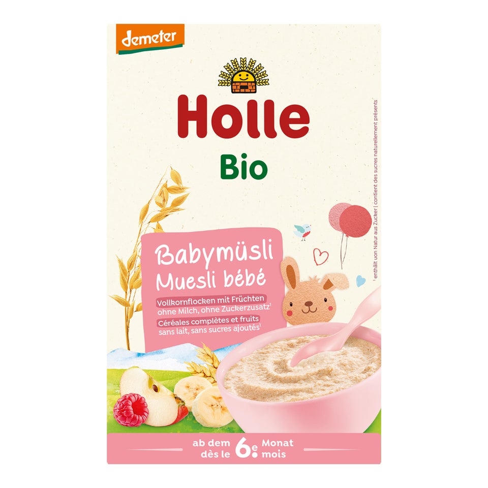 Erfahrungen zu HOLLE Bio Babybrei Babymüsli | medpex