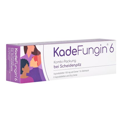 KADEFUNGIN 6 Kombip.20 g Creme+6 Vaginaltabl. 1 St kaufen mit E-Rezept ...