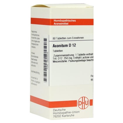 Aconitum D 12 Tabletten 80 St günstig kaufen | medpex