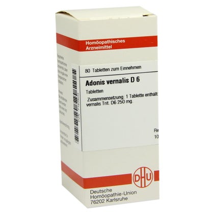 Adonis Vernalis D 6 Tabletten 80 St günstig kaufen | medpex