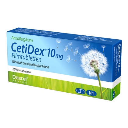 CetiDex 10mg Antiallergikum 20 St günstig kaufen | medpex
