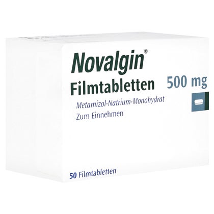 Novalgin Filmtabletten 50 St kaufen mit E-Rezept | medpex