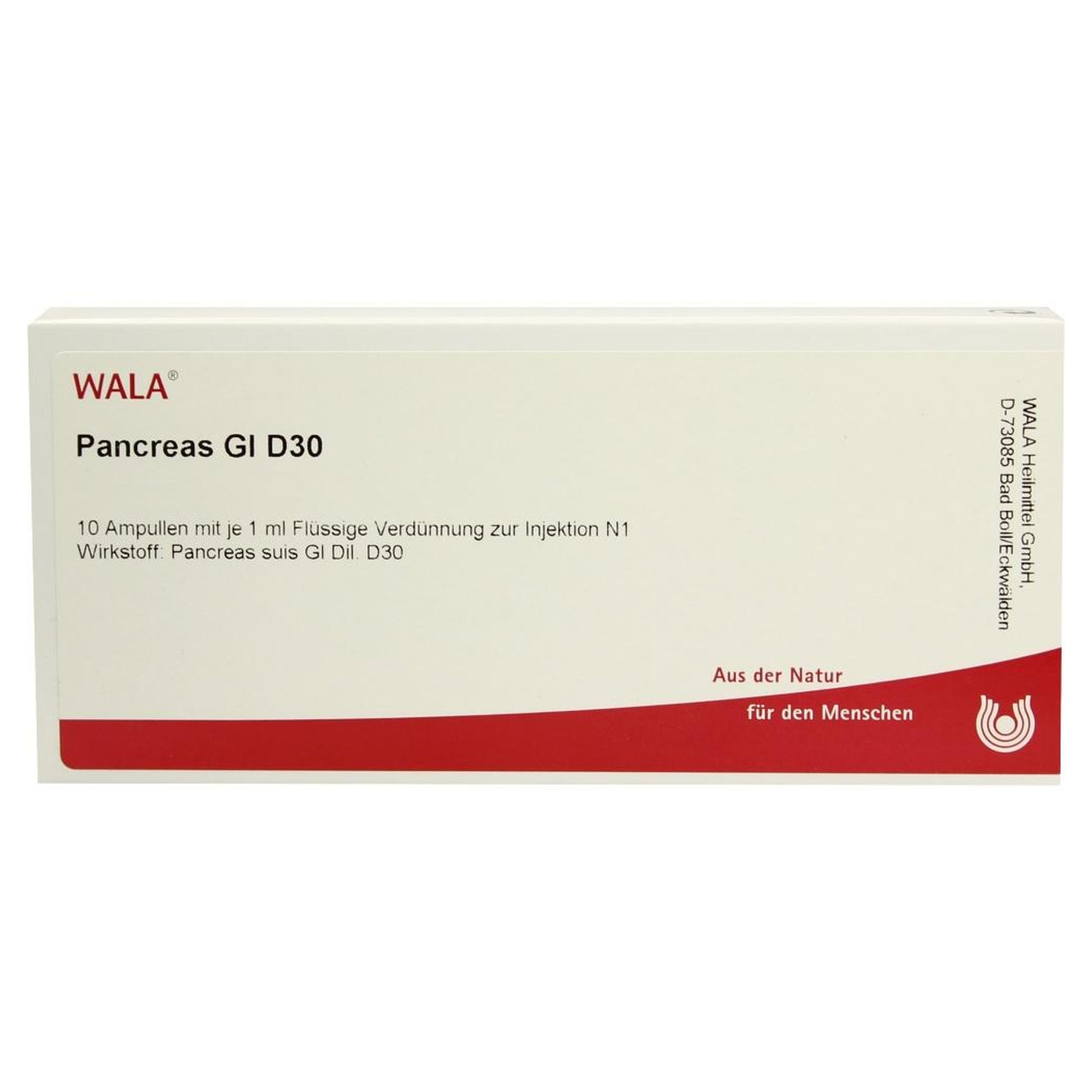 PANCREAS GL D 30 Ampullen online kaufen | medpex