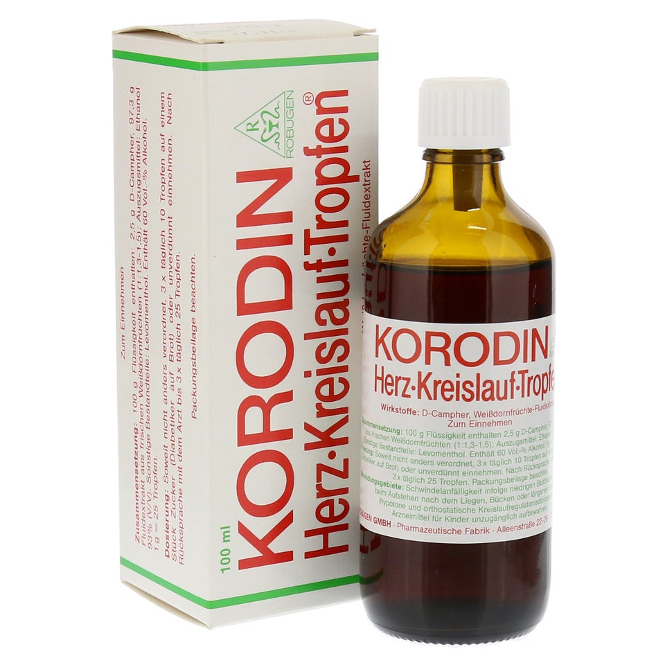 Erfahrungen zu Korodin Herz-Kreislauf-Tropfen 100 ml | medpex