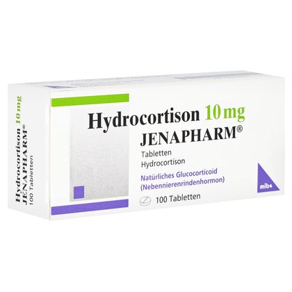 Hydrocortison 10 mg Jenapharm Tabletten 100 St kaufen mit E-Rezept | medpex