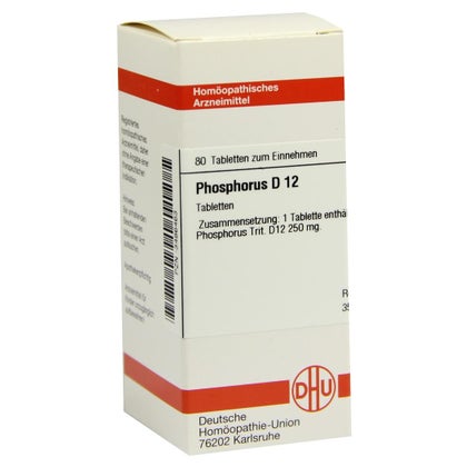 Phosphorus D 12 Tabletten 80 St günstig kaufen | medpex