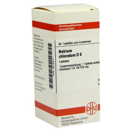 Natrium Chloratum D 6 Tabletten 80 St günstig kaufen | medpex