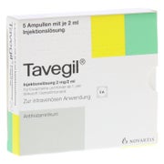 Tavegil Injektionslösung 2 mg/2 ml Ampul 5X2 ml günstig kaufen | medpex