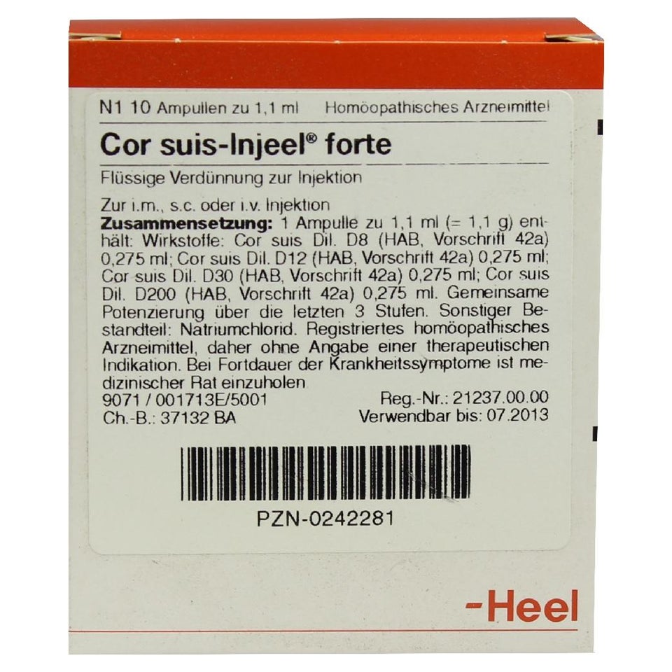 COR SUIS Injeel forte Ampullen 10 St günstig kaufen | medpex