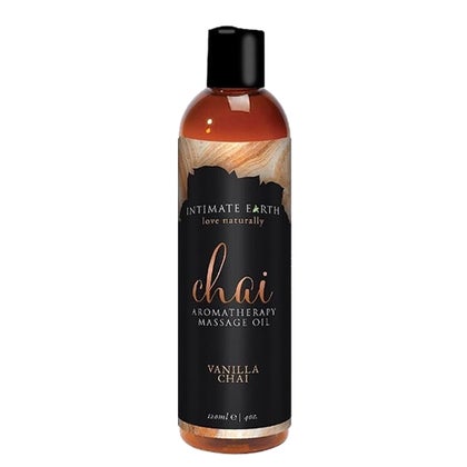 «Chai» 120 ml - Veganes Massageöl mit Vanilla Chai-Duft (0.12 l) 120 ml ...