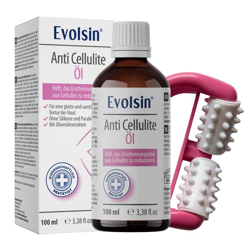 Evolsin Anti Cellulite Öl mit Massageroller 100 ml günstig kaufen | medpex