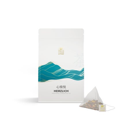 LITIAO - HERZLICH Tee | 12 TCM-Kräuter | Koffeinfrei | 6 St günstig ...