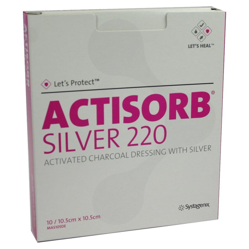 Erfahrungen zu Actisorb 220 Silver 10,5x10,5 cm steril 10 St | medpex