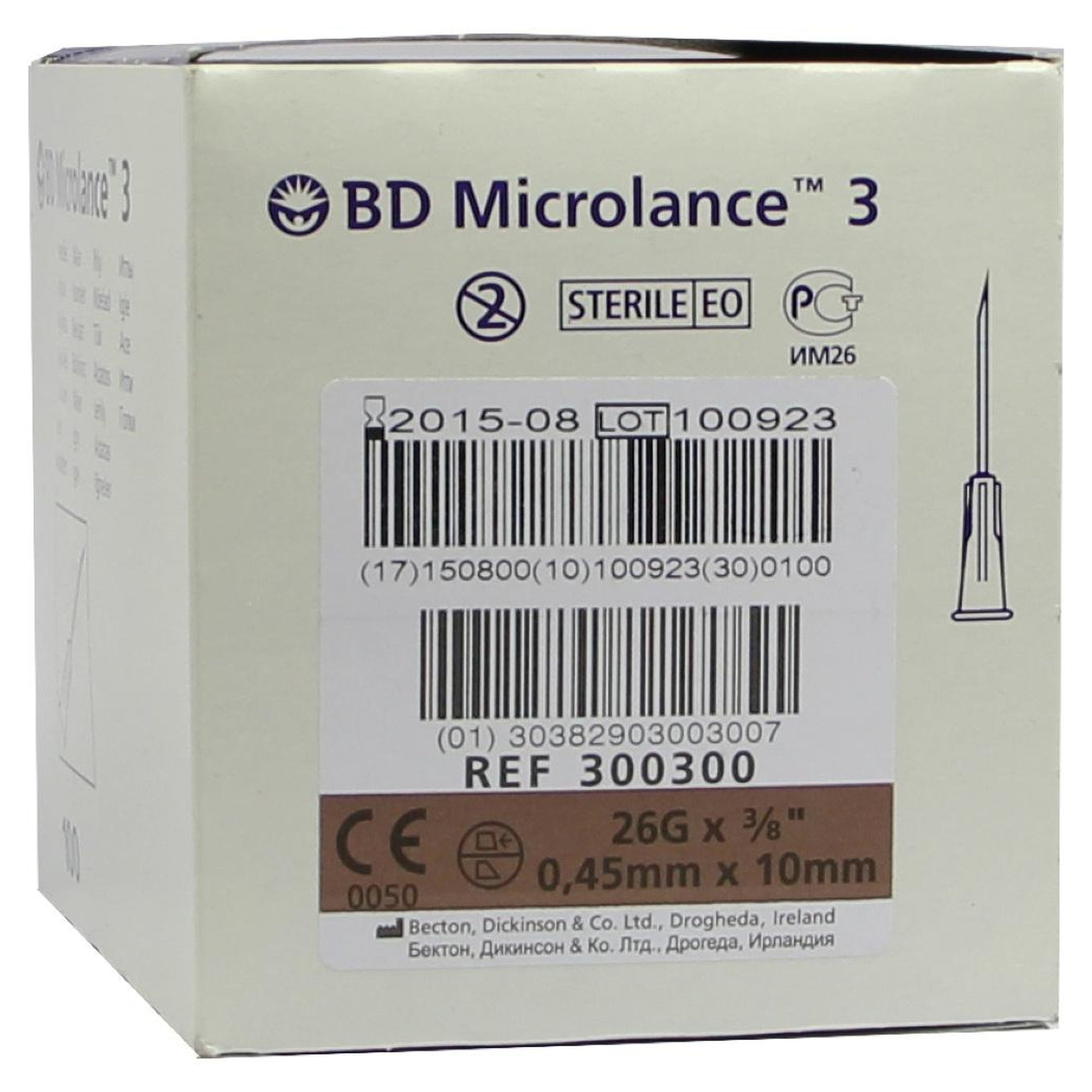 BD MICROLANCE Kanüle 26 G 3/8 0,45x10 mm | medpex