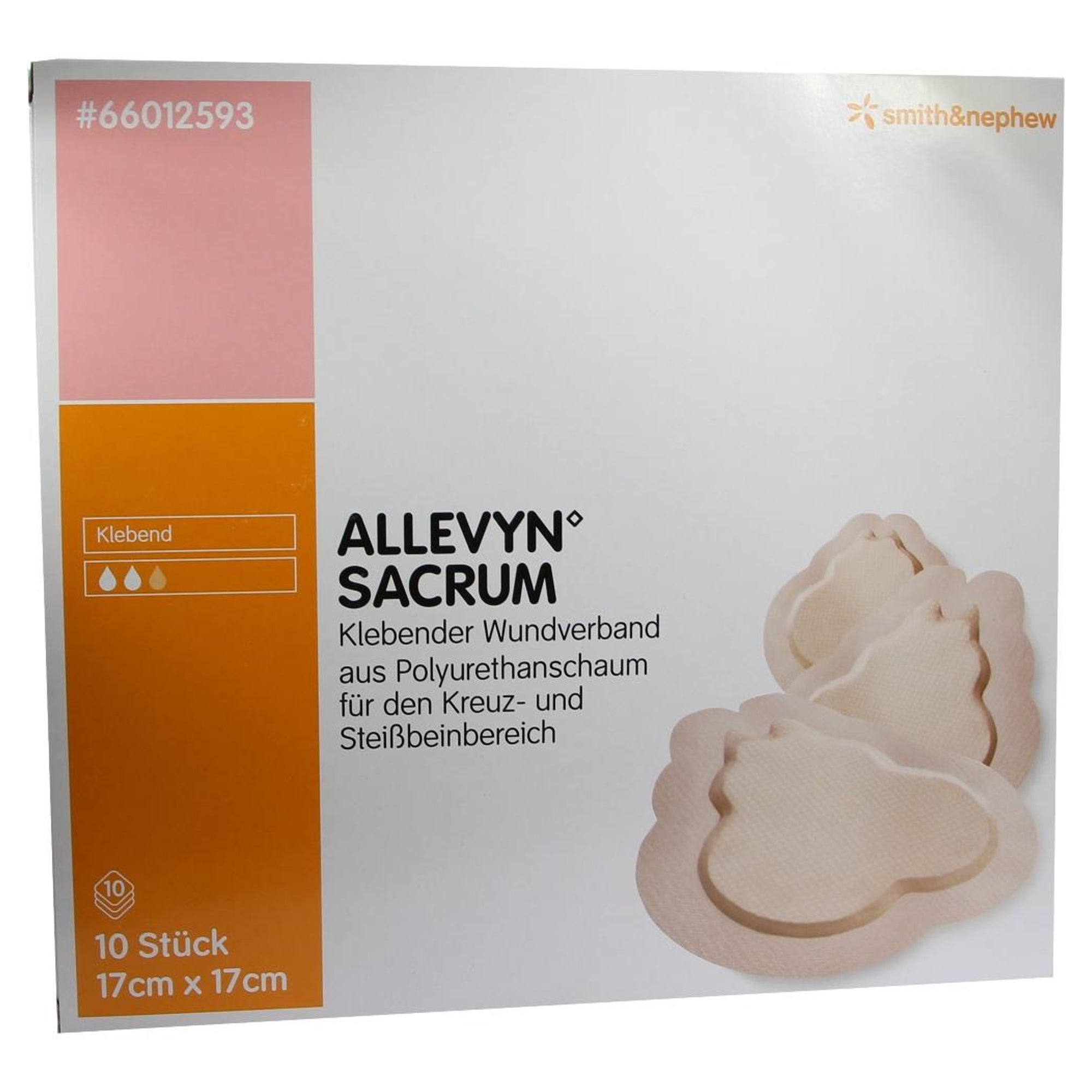 ALLEVYN Sacrum klein 17x17 cm Wundverband haftend | medpex