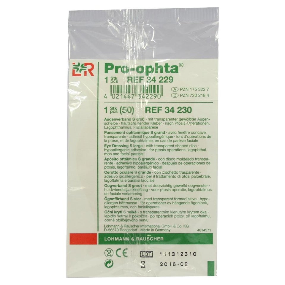 PRO-OPHTA Augenverband S groß online kaufen | medpex