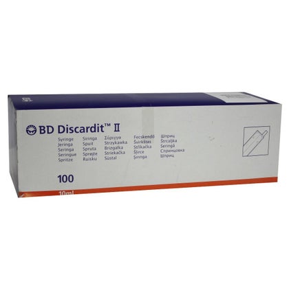 BD Discardit II Spritze 10 ml 100X10 ml günstig kaufen | medpex