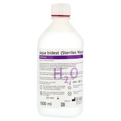 AQUA Bidest Spüllösung 1X1000 ml günstig kaufen | medpex