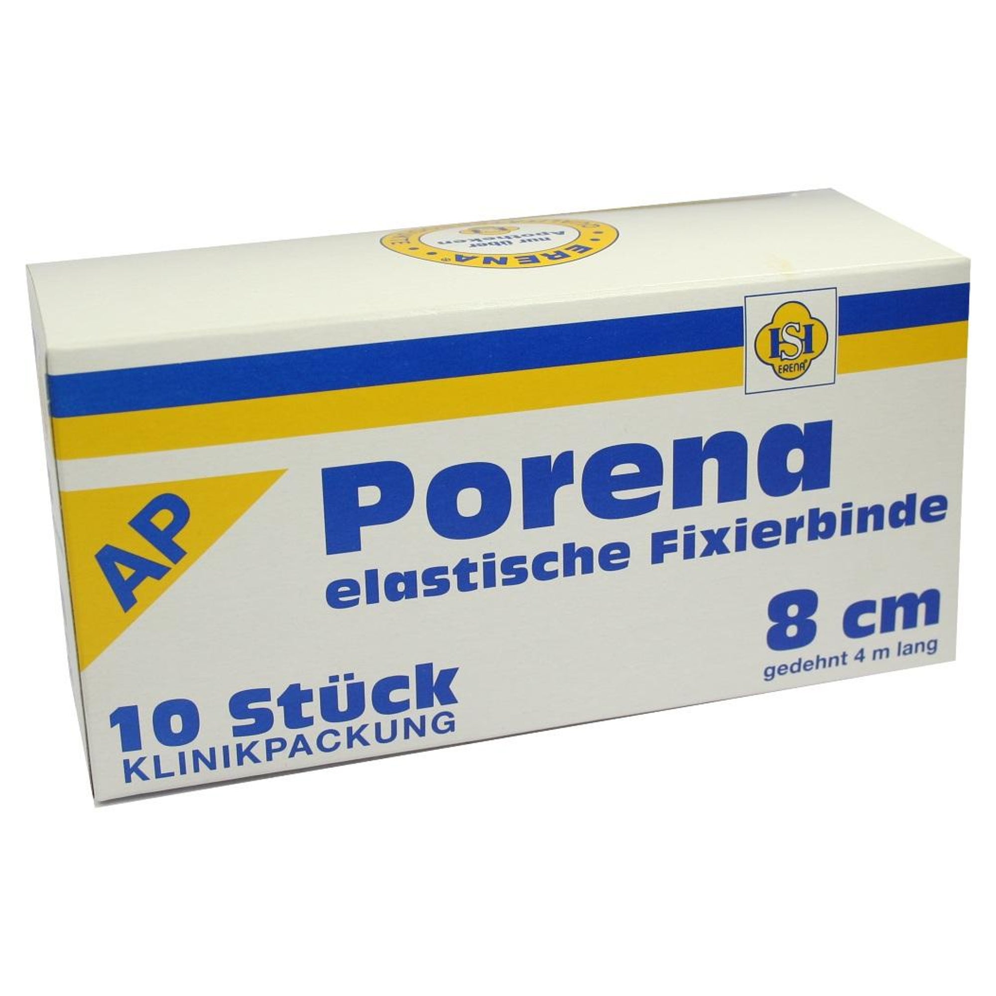 Porena Elast.mullbinde 8 cm weiß o.Cello 10 St günstig kaufen | medpex