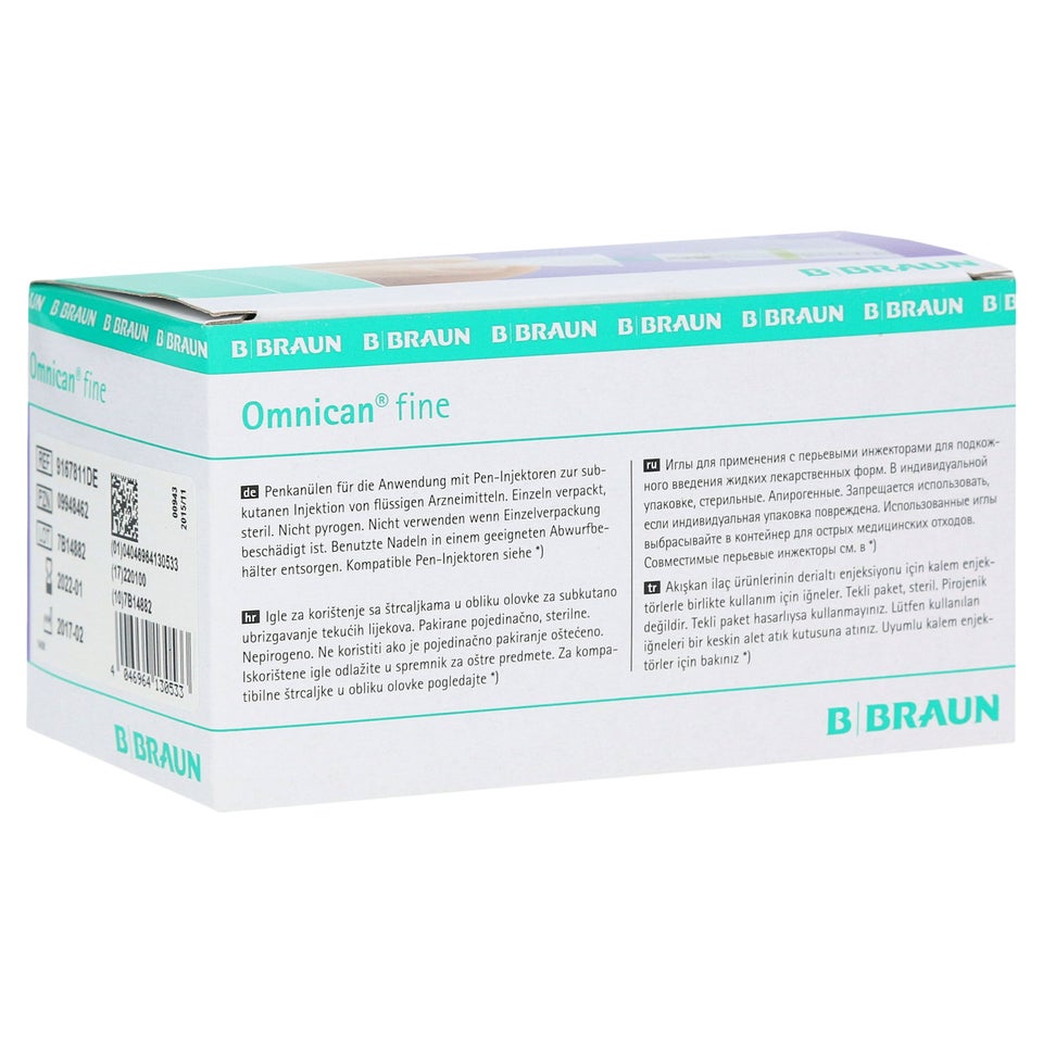 Omnican fine Pen Kanüle 31 G 0,25x4 mm 100 St günstig kaufen | medpex