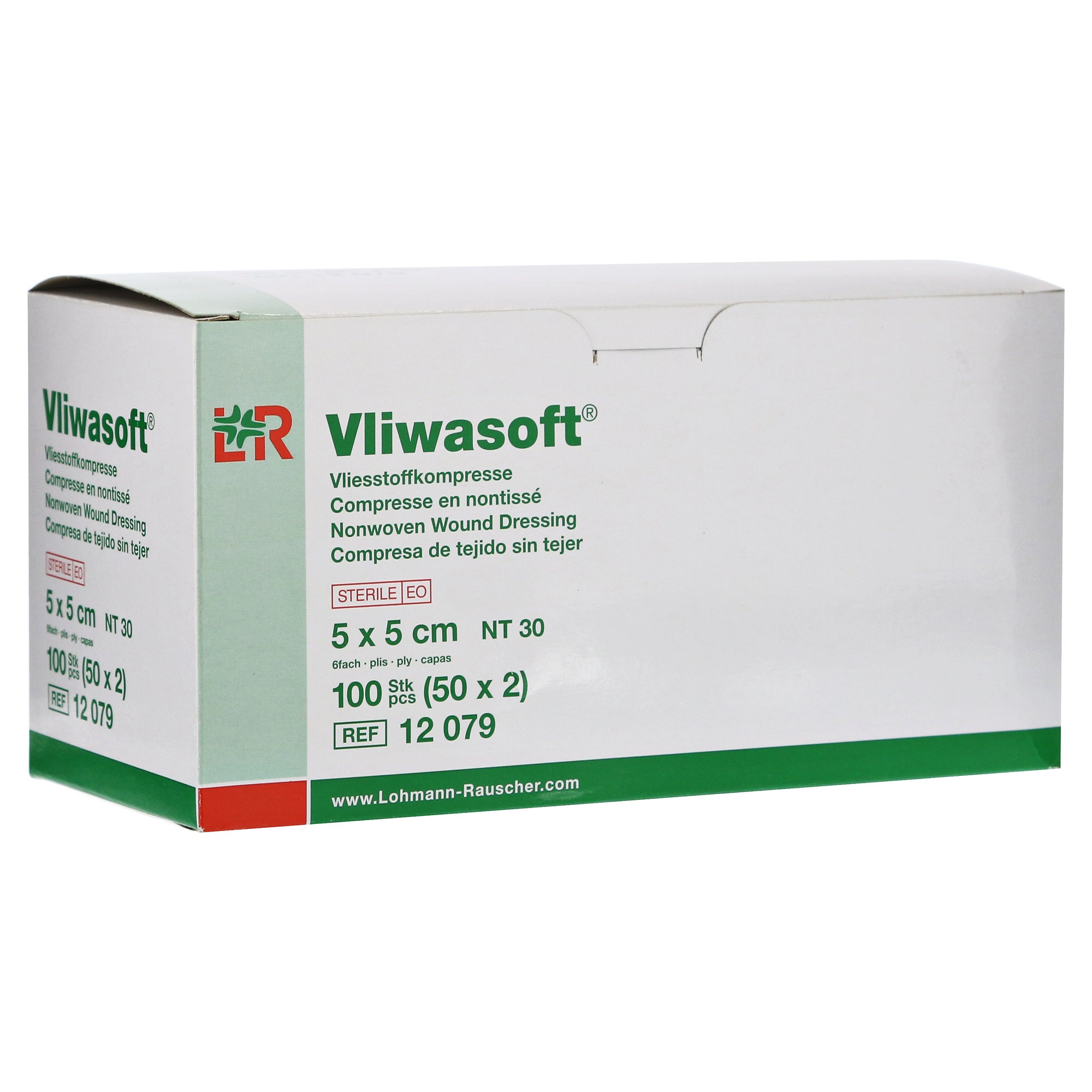 VLIWASOFT Vlieskompressen steril 5x5 cm 6l. | medpex