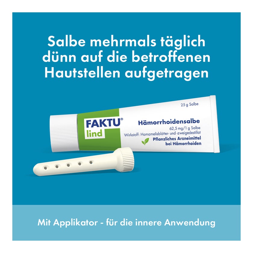 Faktu lind Hämorrhoidensalbe 25 g günstig kaufen | medpex