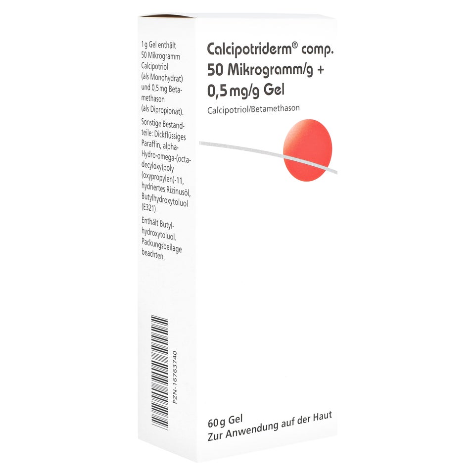 Calcipotriderm comp. 50 Mikrogramm/g + 0,5mg/g | medpex