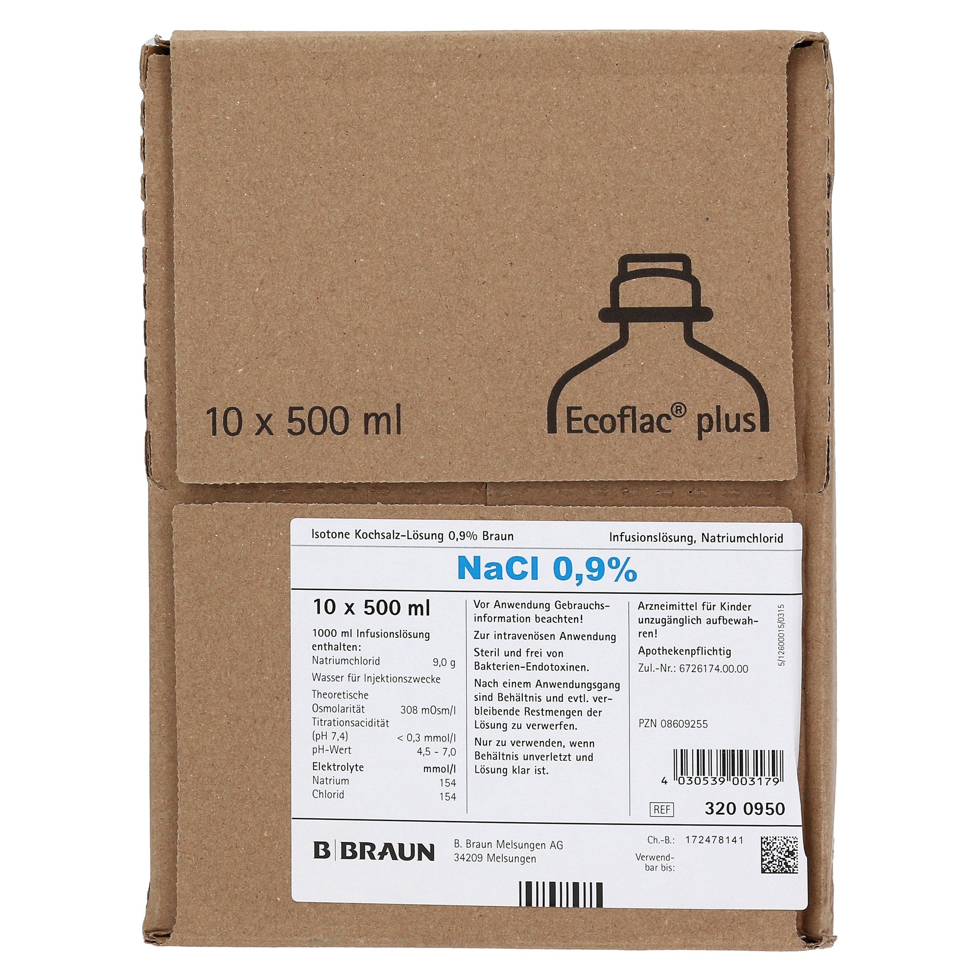 ISOTONE Kochsalz-Lösung 0,9% Braun Ecoflac Plus | medpex